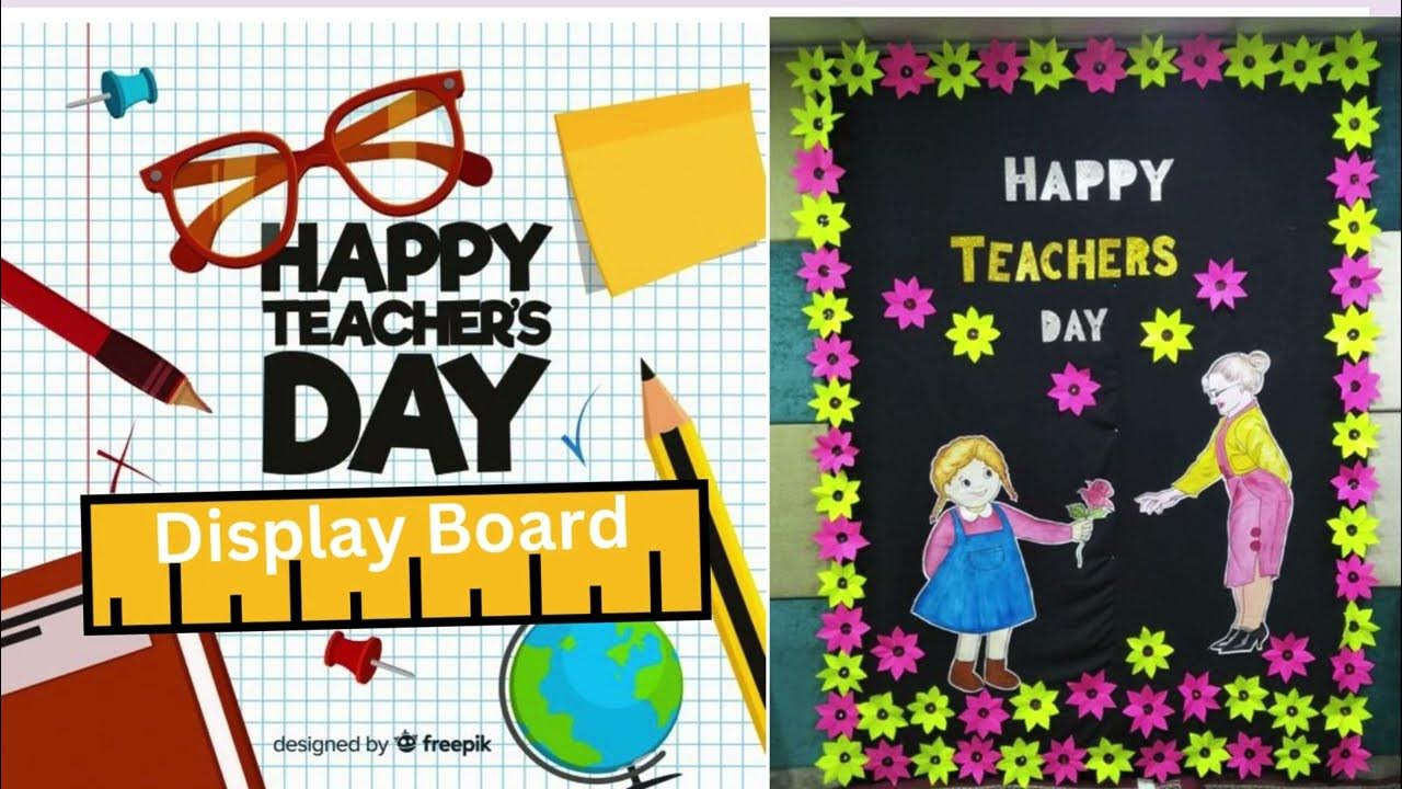 Teachers Day Display Board/Teachers Day bulletin board | Teachers Day ...