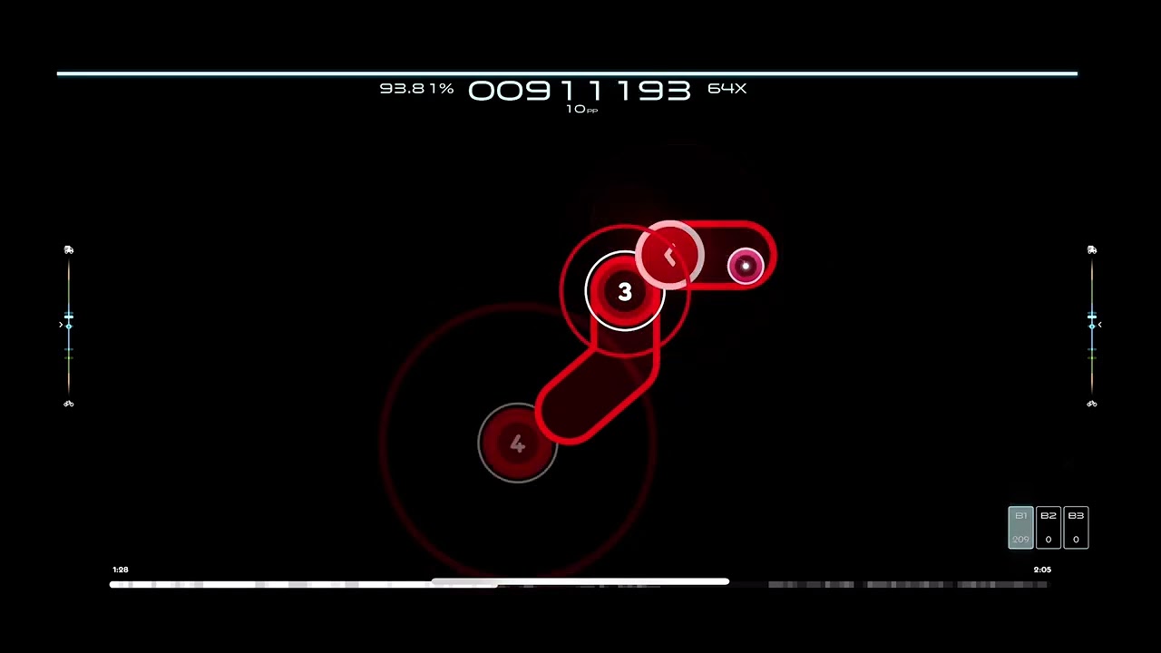 Osu lazer ios gameplay - YouTube