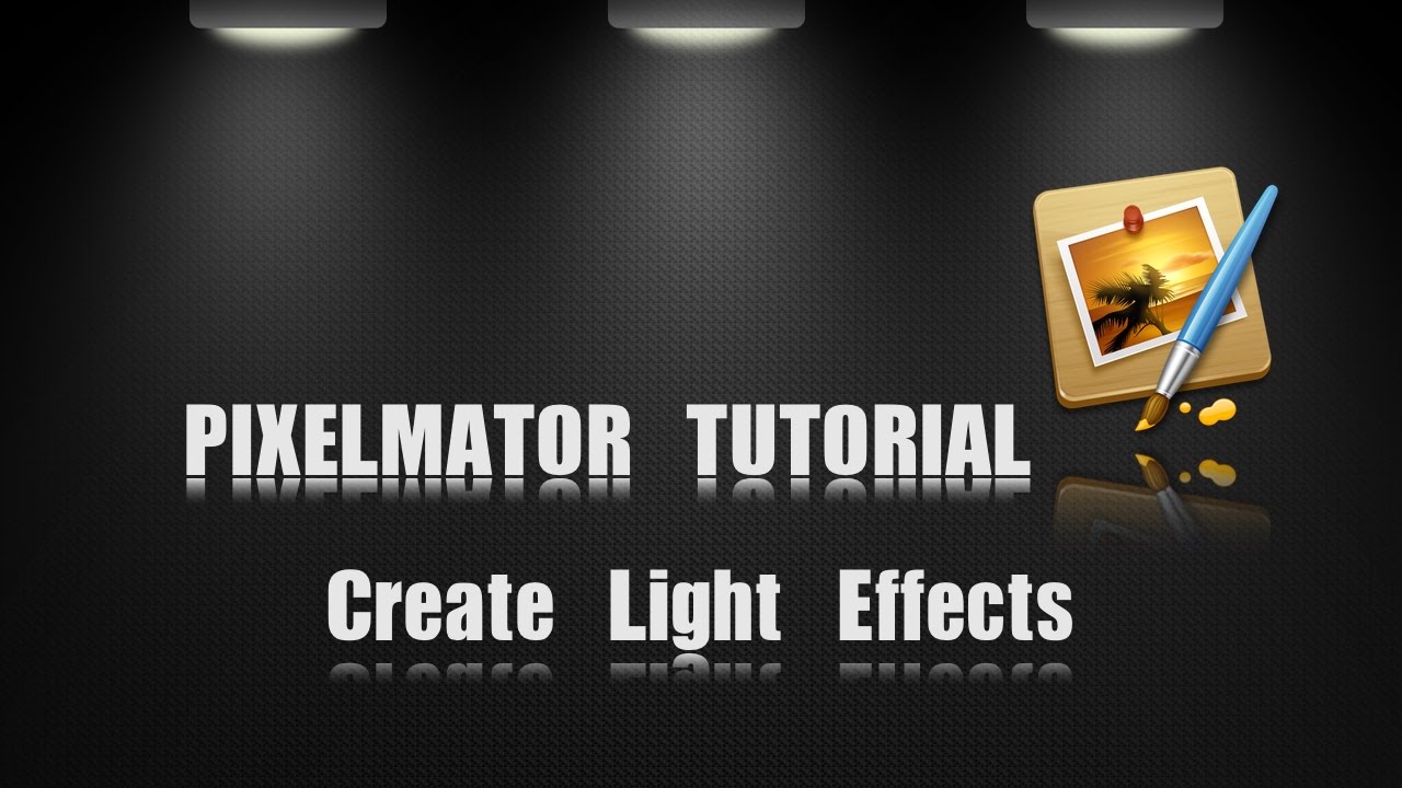 Pixelmator Tutorial | Creating Lights - YouTube