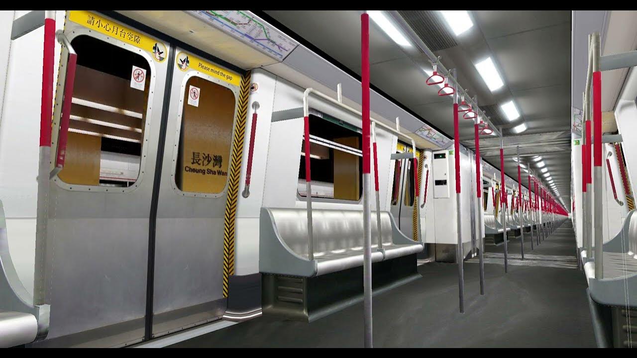 OpenBVE MTR Tsuen Wan Line (Central to Tsuen Wan) (Part 2) - YouTube