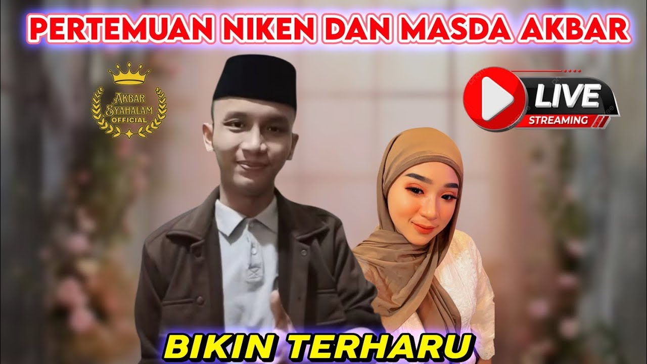 LIVE MALAM INI BIKIN TERHARU PERTEMUAN NIKEN SALINDRY DAN MASDA AKBAR ...