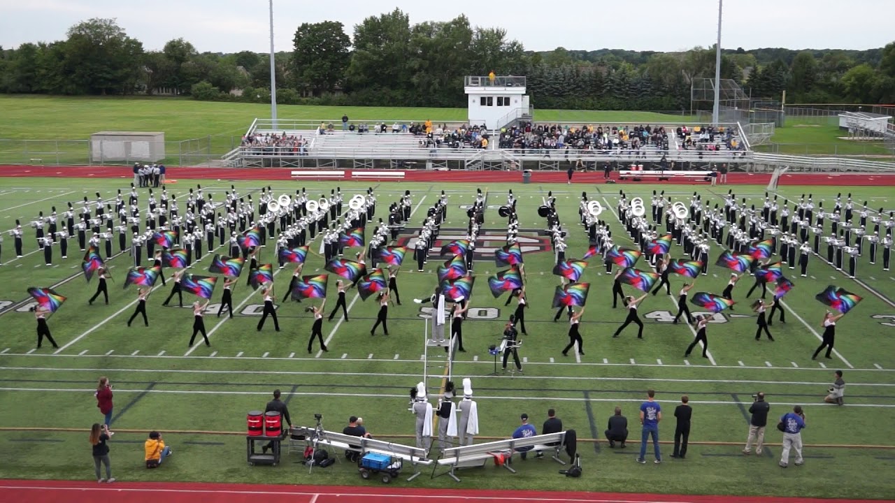 Troy Colt Marching Band - Finesse, 9/7/18 - YouTube