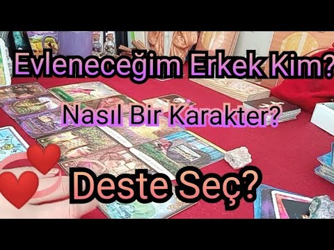💍Evleneceğim Erkek Kim?Nasıl Bir Karakter 💍Deste Seç.#tarotaçılımı #viral #aşk