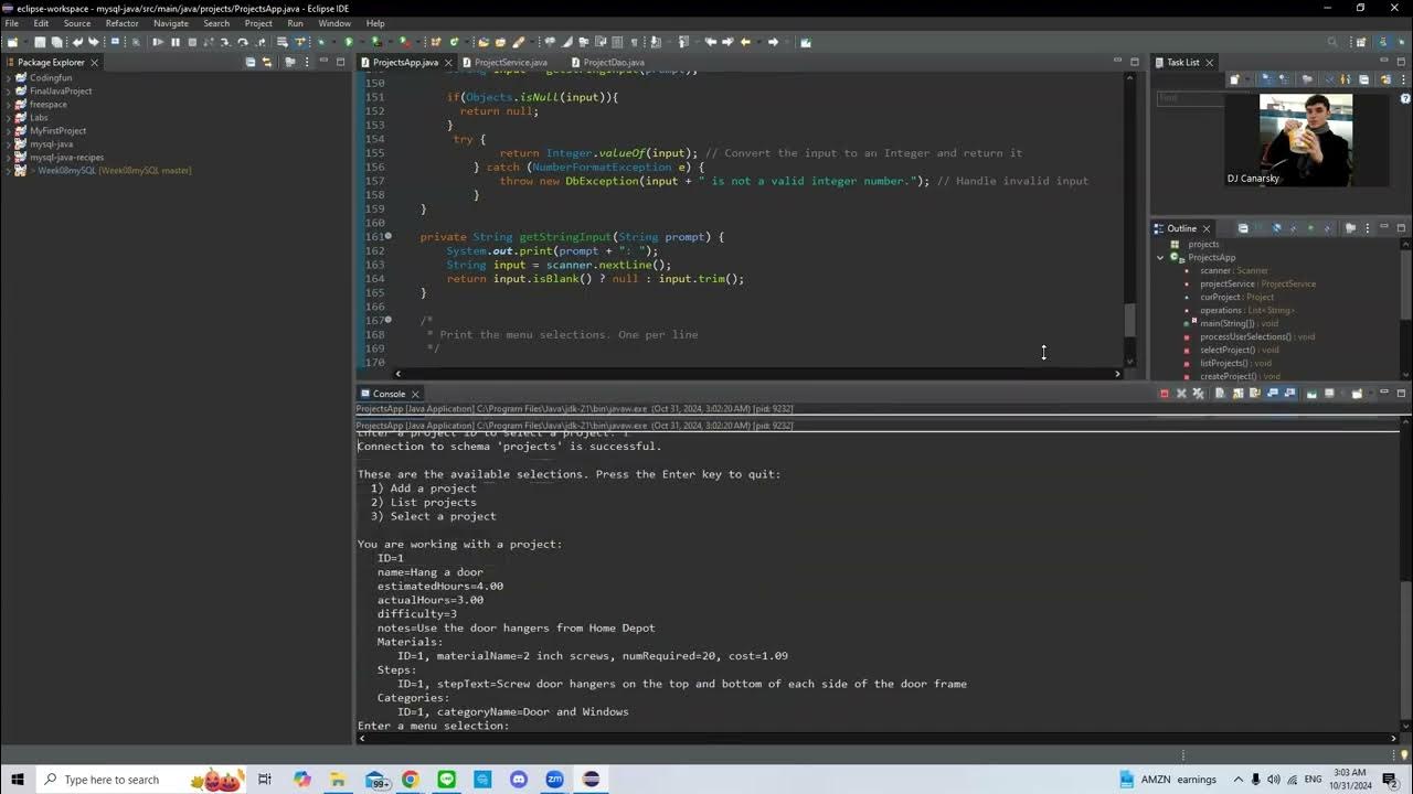 Week 10 assignment MySQL - YouTube