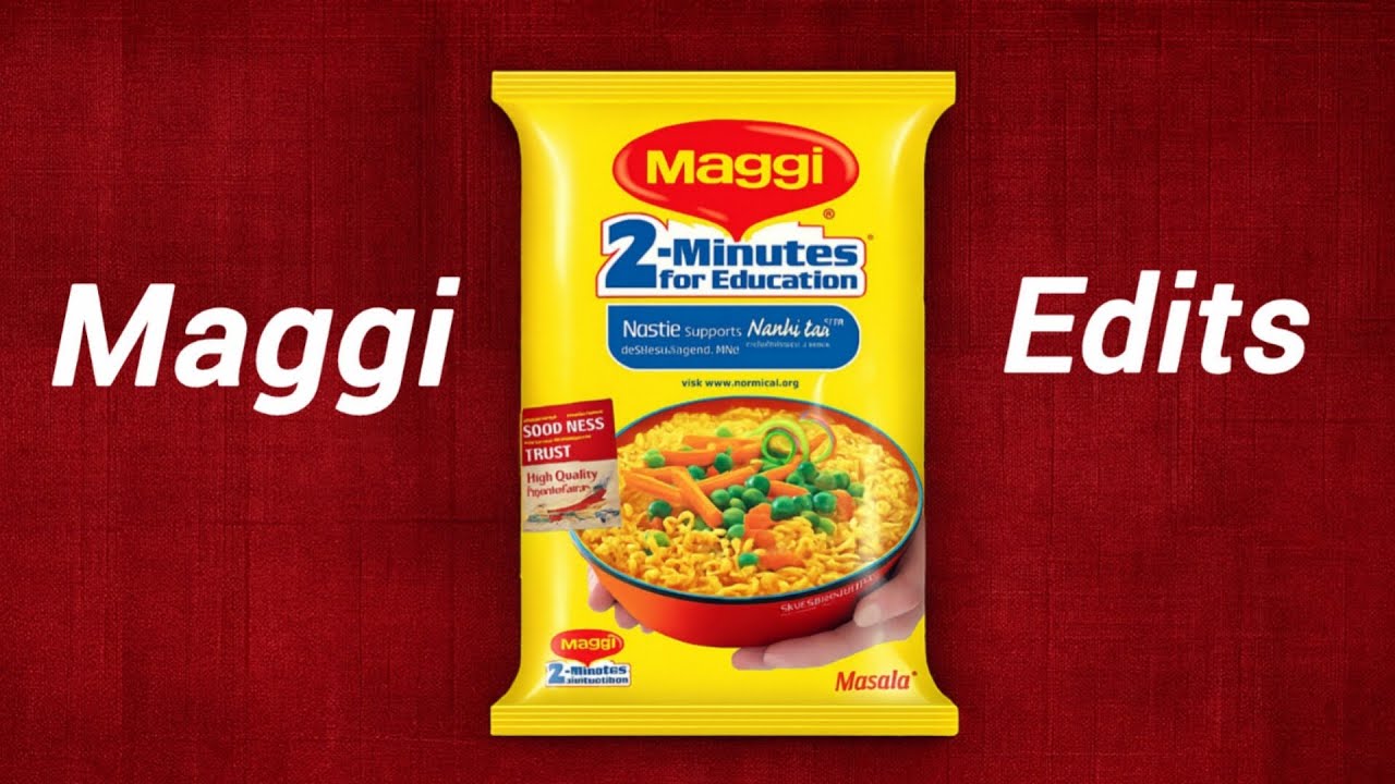 Noodles Video Editing | Prvzedits | Maggi - YouTube