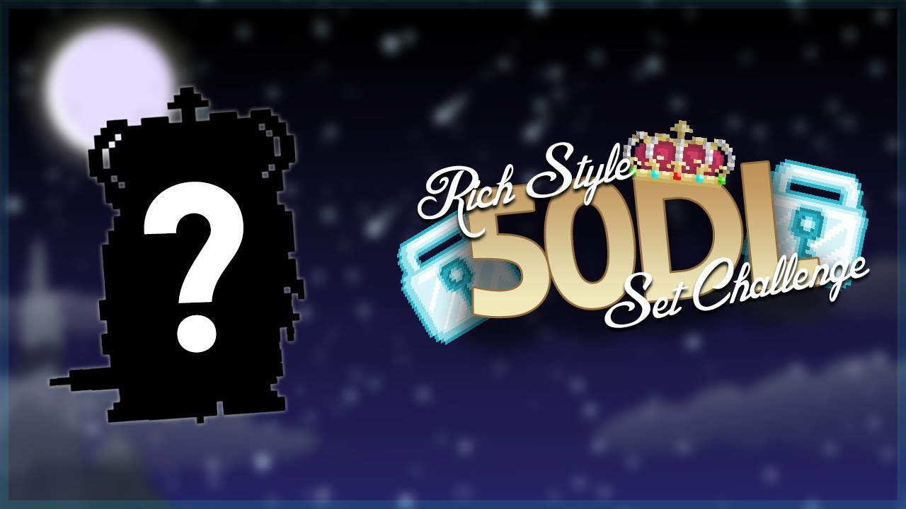 PRO 50 DL RICH STYLE SET CHALLENGE! (NEW PRO SET!!) | Growtopia - YouTube
