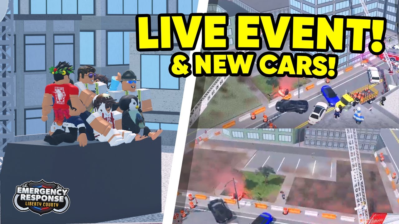 FULL ERLC LIVE EVENT & *NEW* VEHICLES.. and free money? (UPDATE) - YouTube