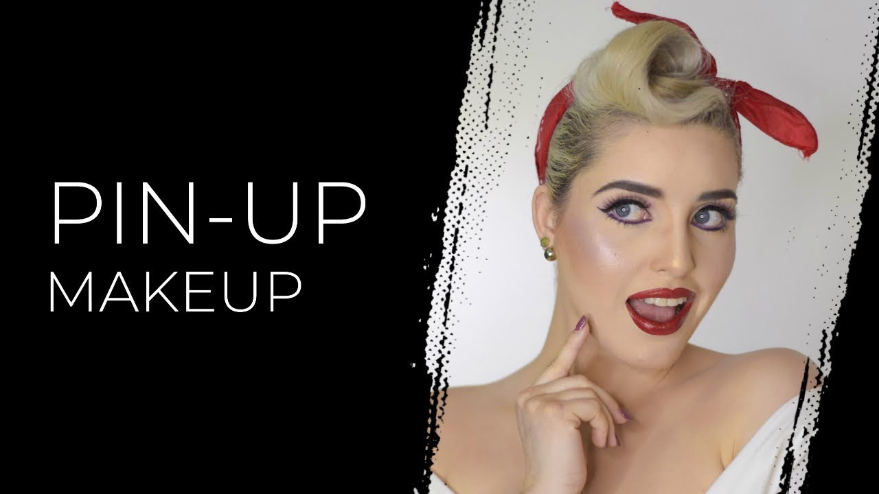 Pin-up Makeup | Gyro Makeup - YouTube
