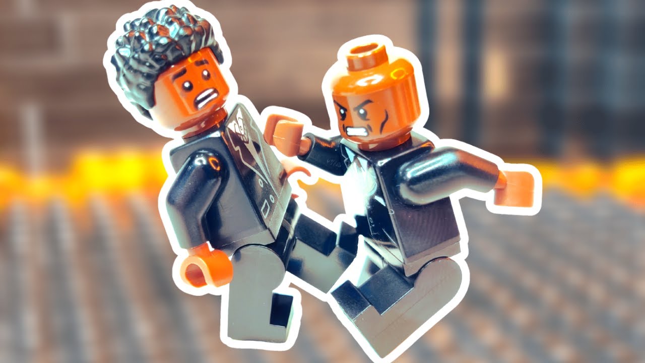 Will Smith Slaps Chris Rock at the Oscars, but it's LEGO - YouTube