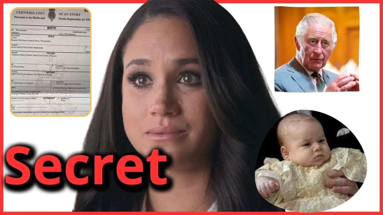 Royal Secrets Revealed The Truth Behind Archie's Birth and Baptism ...