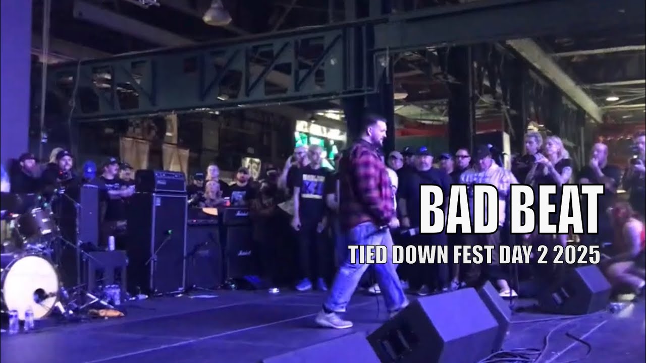 BAD BEAT Live at Tied Down Fest 2025 — Detroit Beatdown Hardcore - YouTube