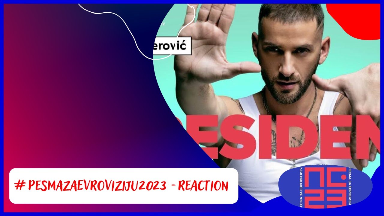 Savo Perović – Presidente | Pesma za Evroviziju 2023 | REACTIONS [ Sub ...