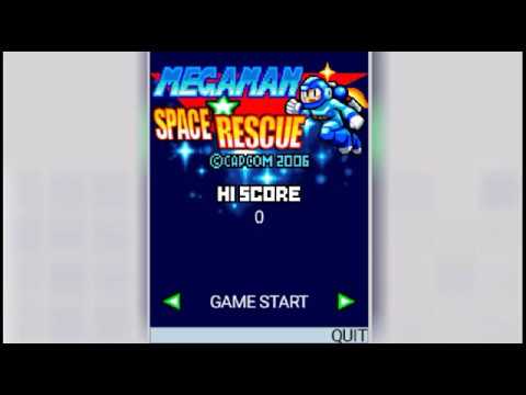 Megaman Space Rescue (j2me) gameplay - YouTube