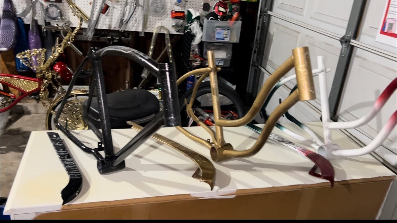 Lowrider bike build pt.2 - YouTube
