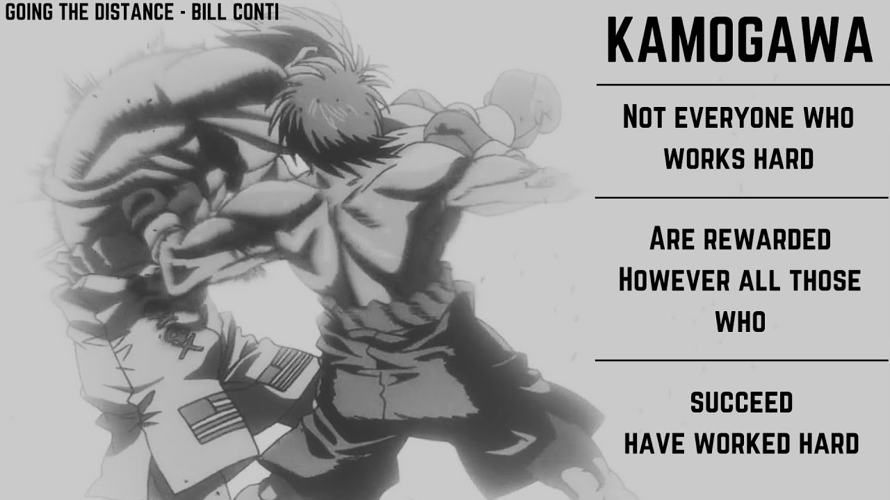 Hajime no Ippo - Going the Distance - Kamogawa vs Anderson - YouTube