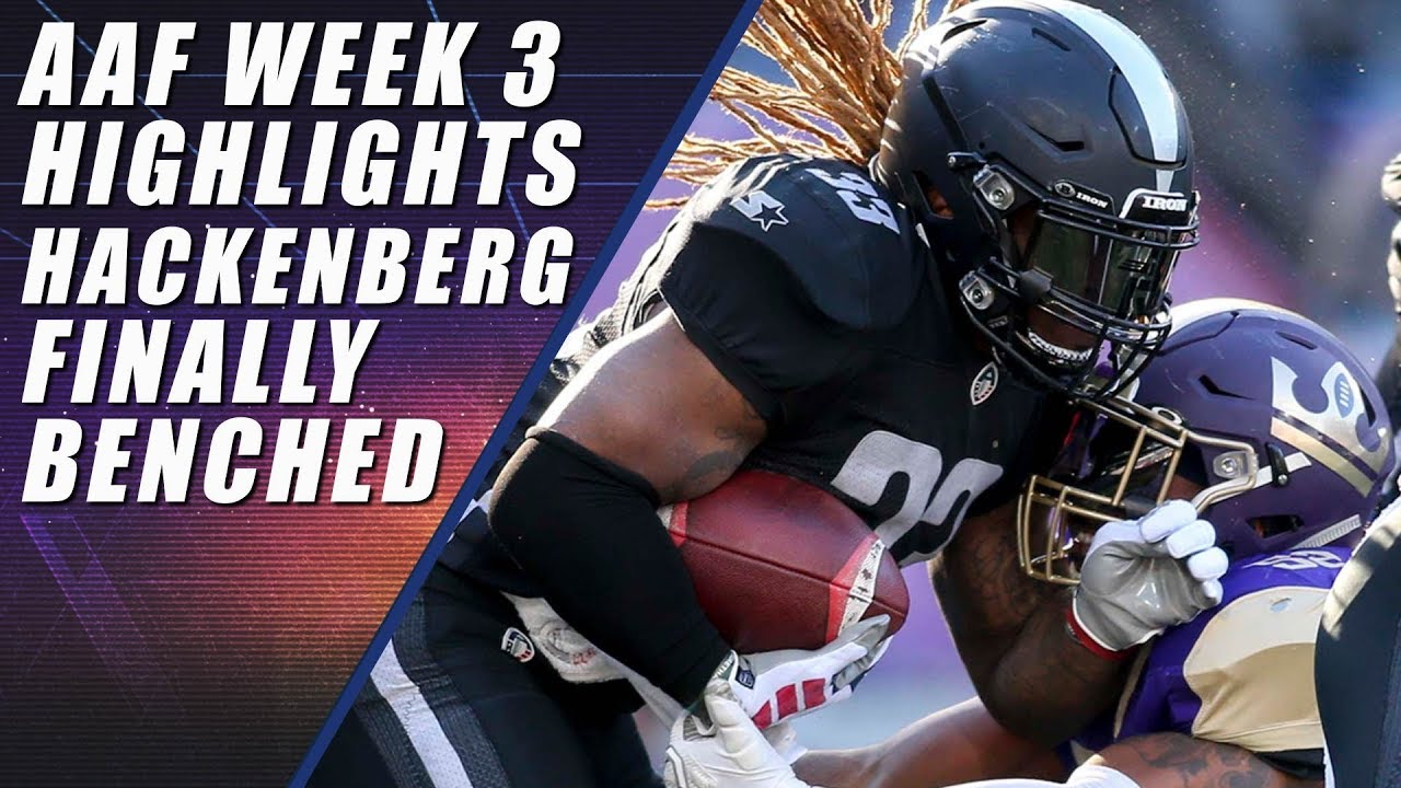 AAF Week 3 Recap & Highlights - YouTube