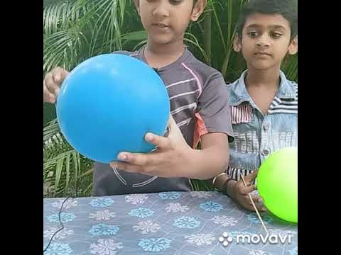 How to push a skewer through 🎈 a balloon#cool science experiment 😀😀😀 - YouTube