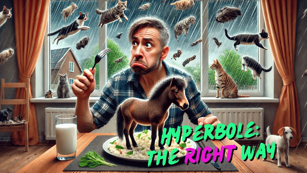 Hyperbole for Non-Dummies—Everything You Need to Know (Easily Explained!) - YouTube