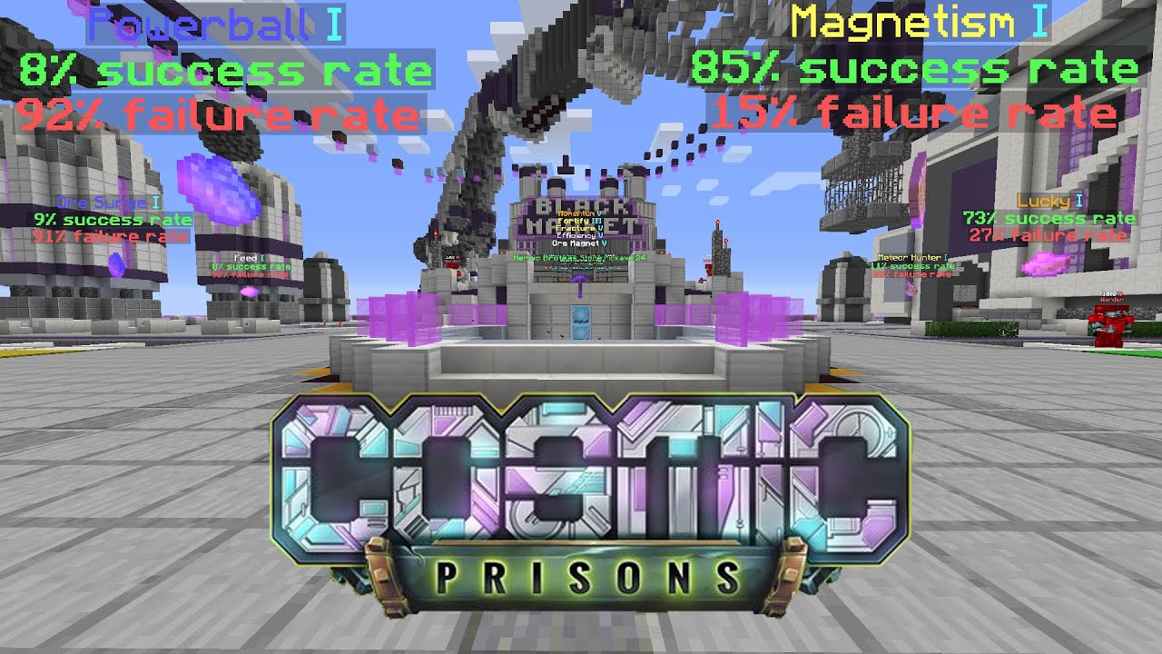 Cosmic Prisons is back?! And Better than ever! BEST Minecraft Prisons ...