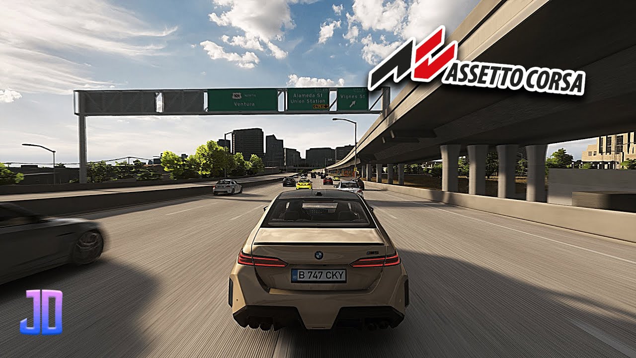 BMW M5 G90 POV Cutting Up 110 New No Hesi Map - YouTube