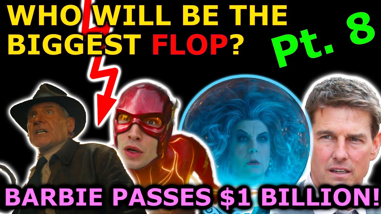 Barbie at $1B+; Meg 2 Opens; TMNT Mutant Mayhem DOA; Jones, MI7 ...