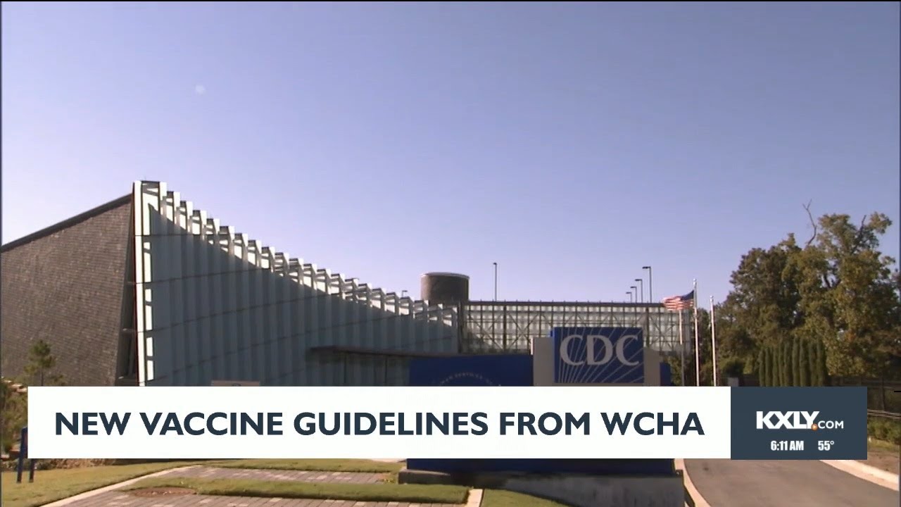 New vaccine guidelines from WCHA - YouTube