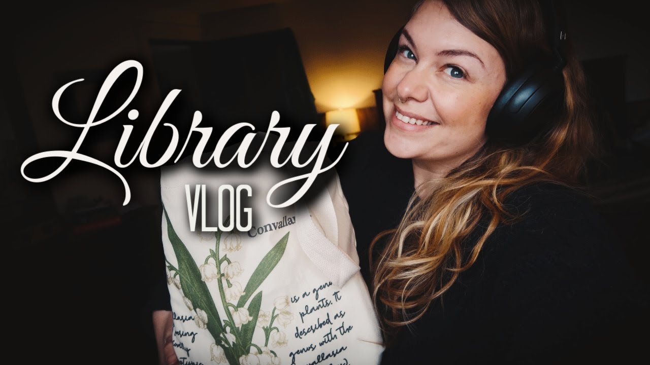 Library and Cafe Vlog // Come Find Some Books With Me! - YouTube