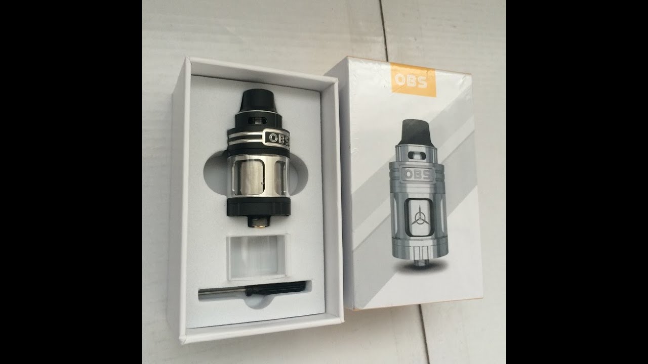 OBS Engine RTA Black from Gearbest - YouTube