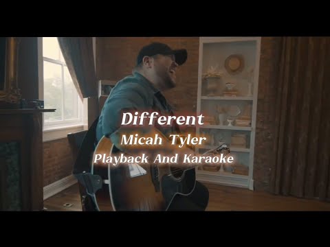 Micah Tyler - Different Playback And Karaoke Com Letras - YouTube
