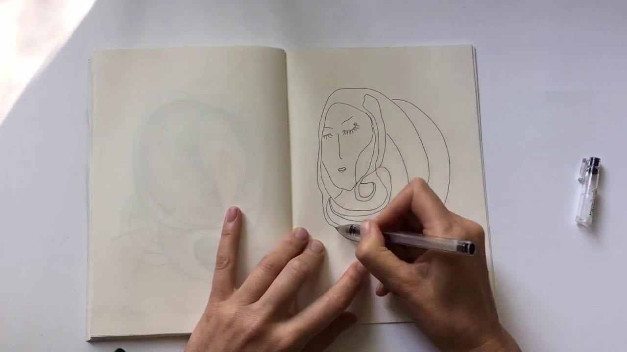 Channeled Drawing Process by Awi - May 19, 2017 - YouTube