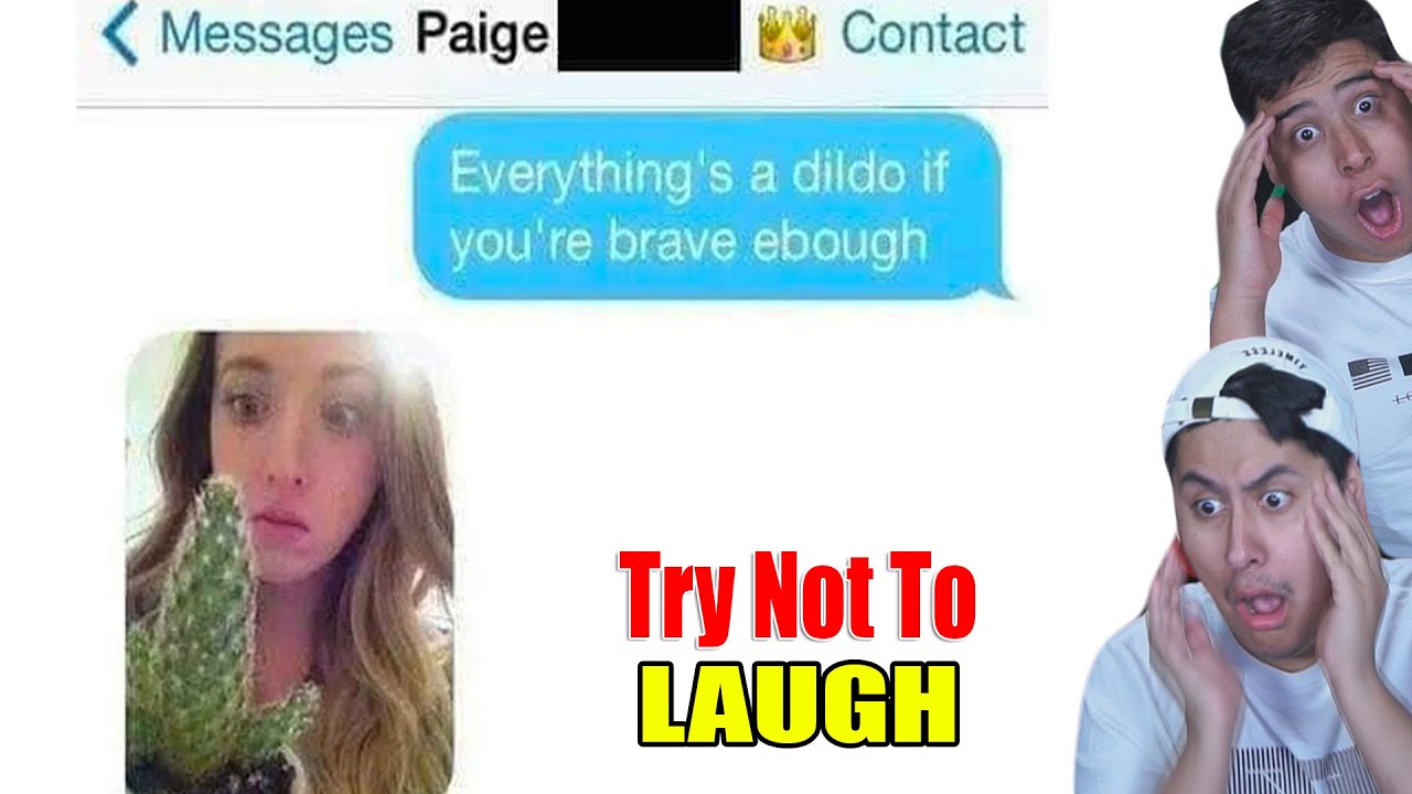 Try Not To Laugh! Text Parody Edition - YouTube