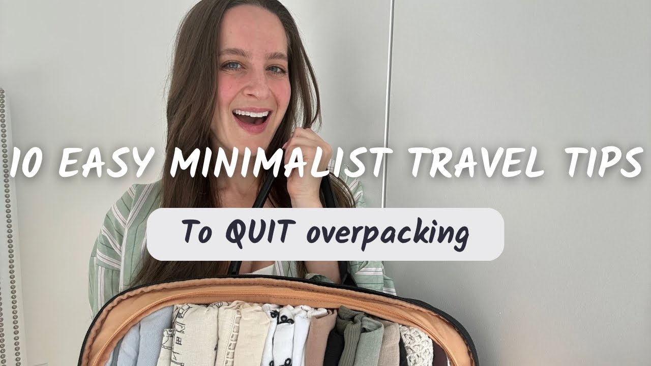 Learn to pack like a PRO with these 10 EASY travel packing tips - YouTube