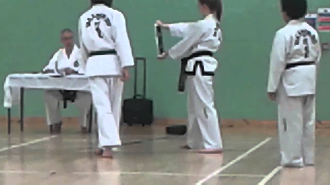 TaeKwon-Do 5th Kup Blue Tag Grading Part 3 - YouTube