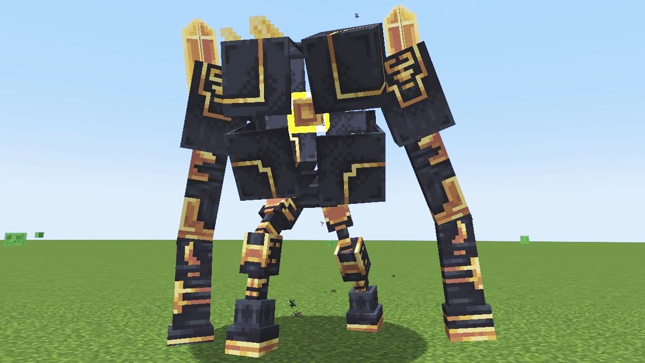 Minecraft Just Got a New Boss: Infinity Golem (Mod Showcase) - YouTube