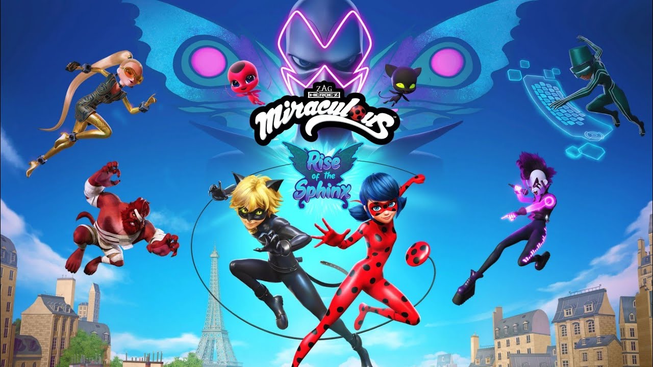 MIRACULOUS Rise of the Sphinx Découverte - Lady Bug et Chat noir en ...