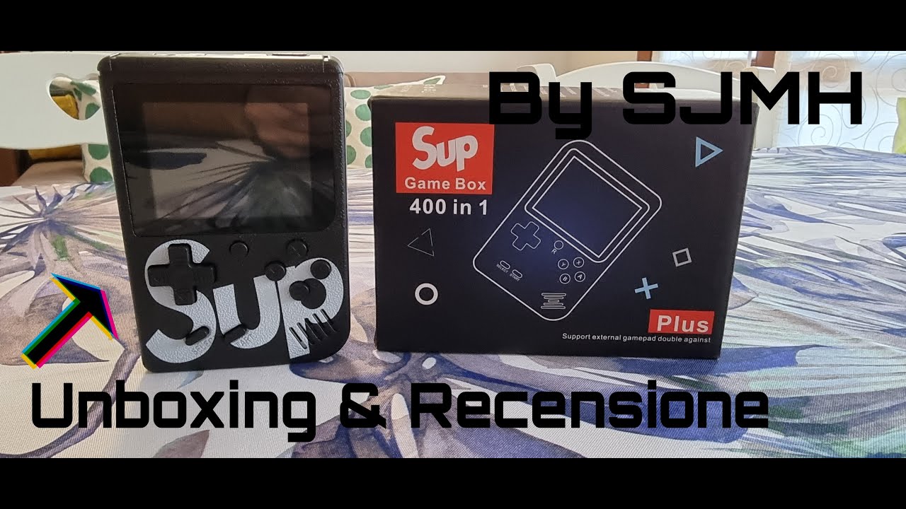 Unboxing & Recensione di Console Supreme Game Box 400 giochi - YouTube
