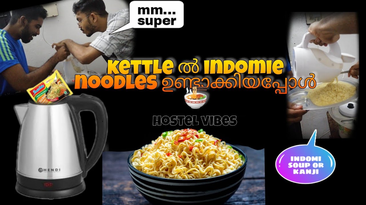 How To Make Indomie In Kettle At Hostel Userself😉🍜indomienoodles എങ്ങനെ