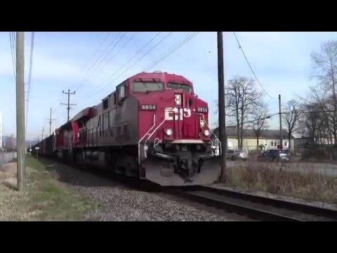 CP 8854 5019 Mid DPU 8737 & End DPU 9754 Leads CP 863 West At Milner BC - YouTube