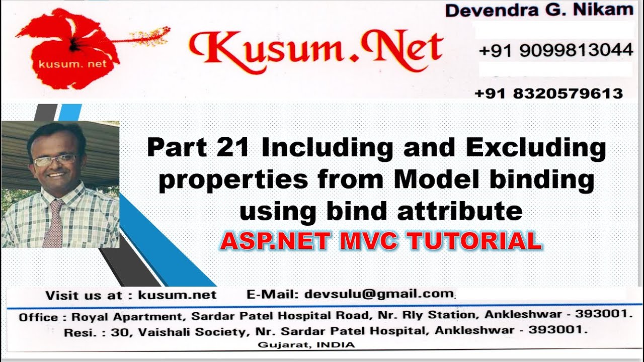 Part 21 Including and Excluding properties from Model binding using ...