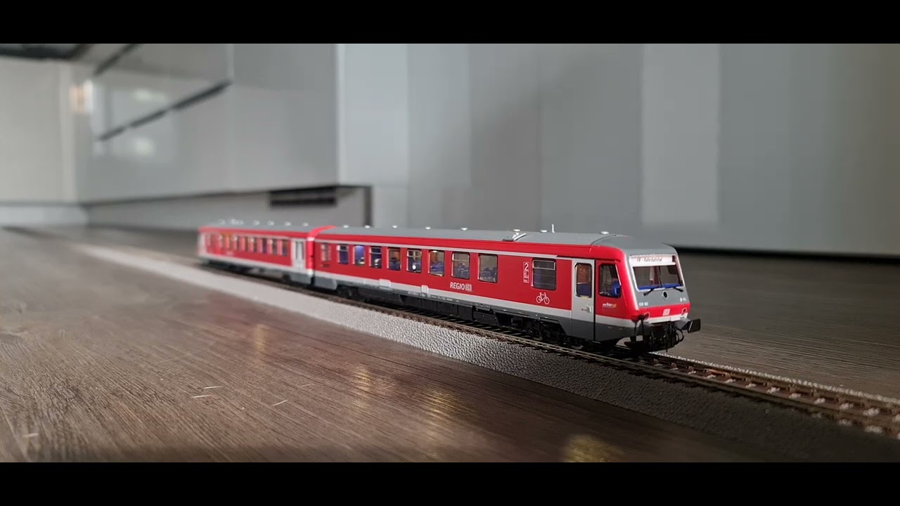 Roco 72079 Baureihe 628 601-6 - Test - YouTube