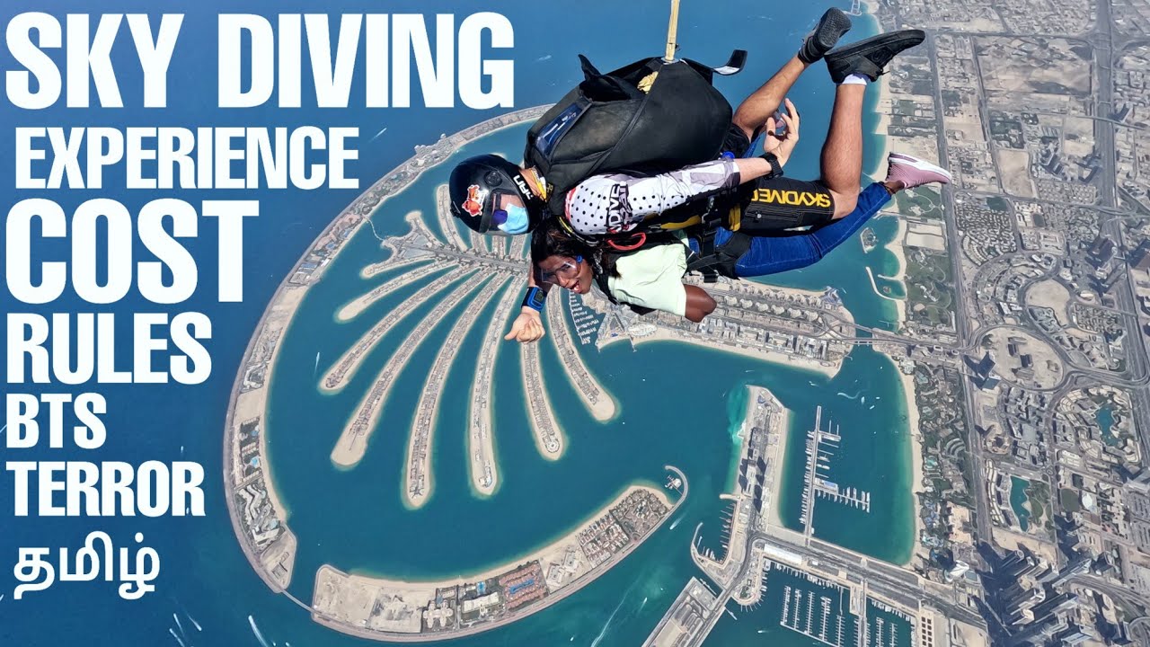 EPIC Sky Diving Experience, Cost & Rules😳Jumping from a plane at 13 ...