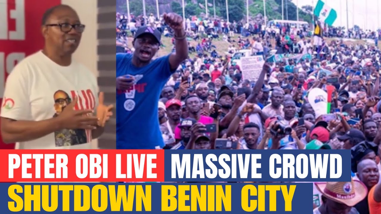 Breaking: Peter Obi Live; Yunusa Tanko, Aisha Yesufu, Dr Mo, Active ...