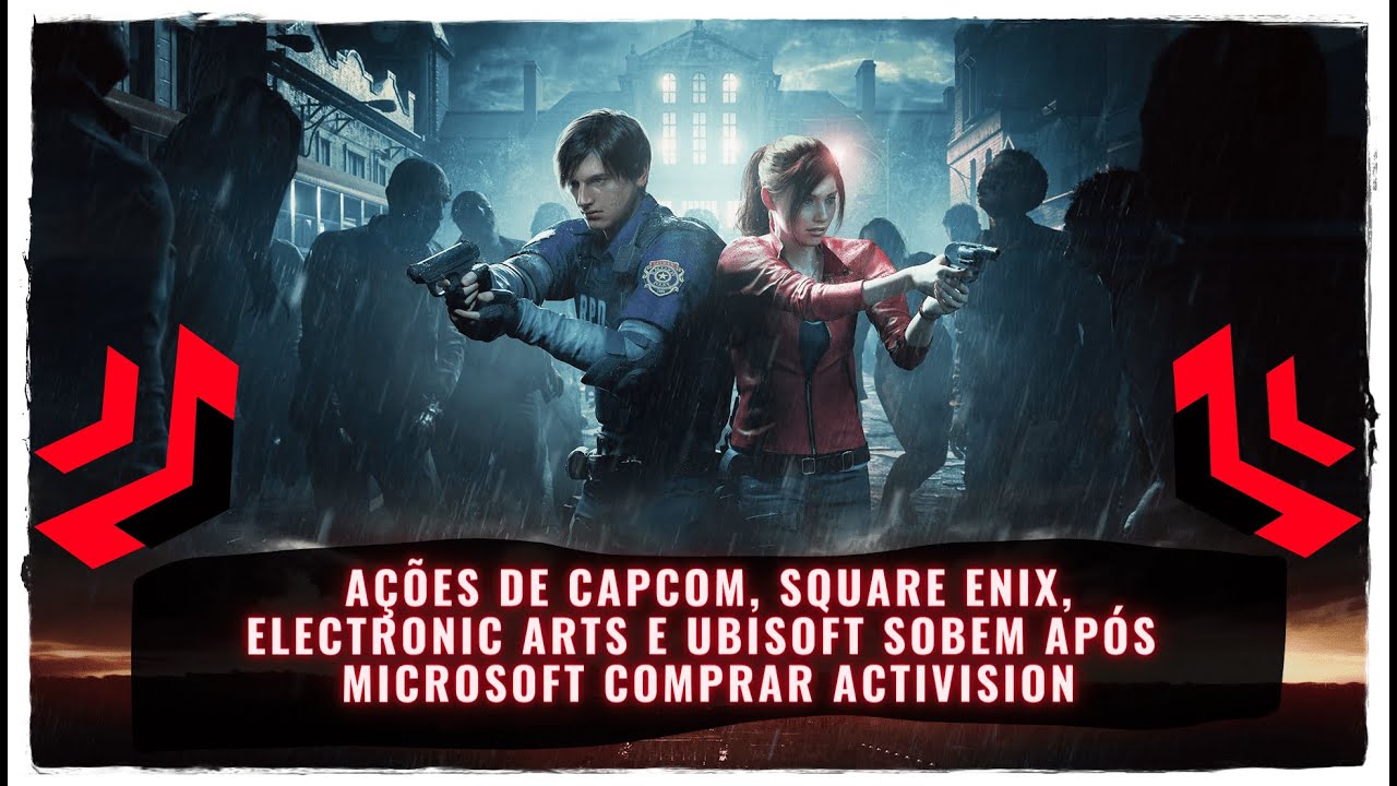 Capcom, Square Enix e Ubisoft Ganham Valor de Mercado após Microsoft ...