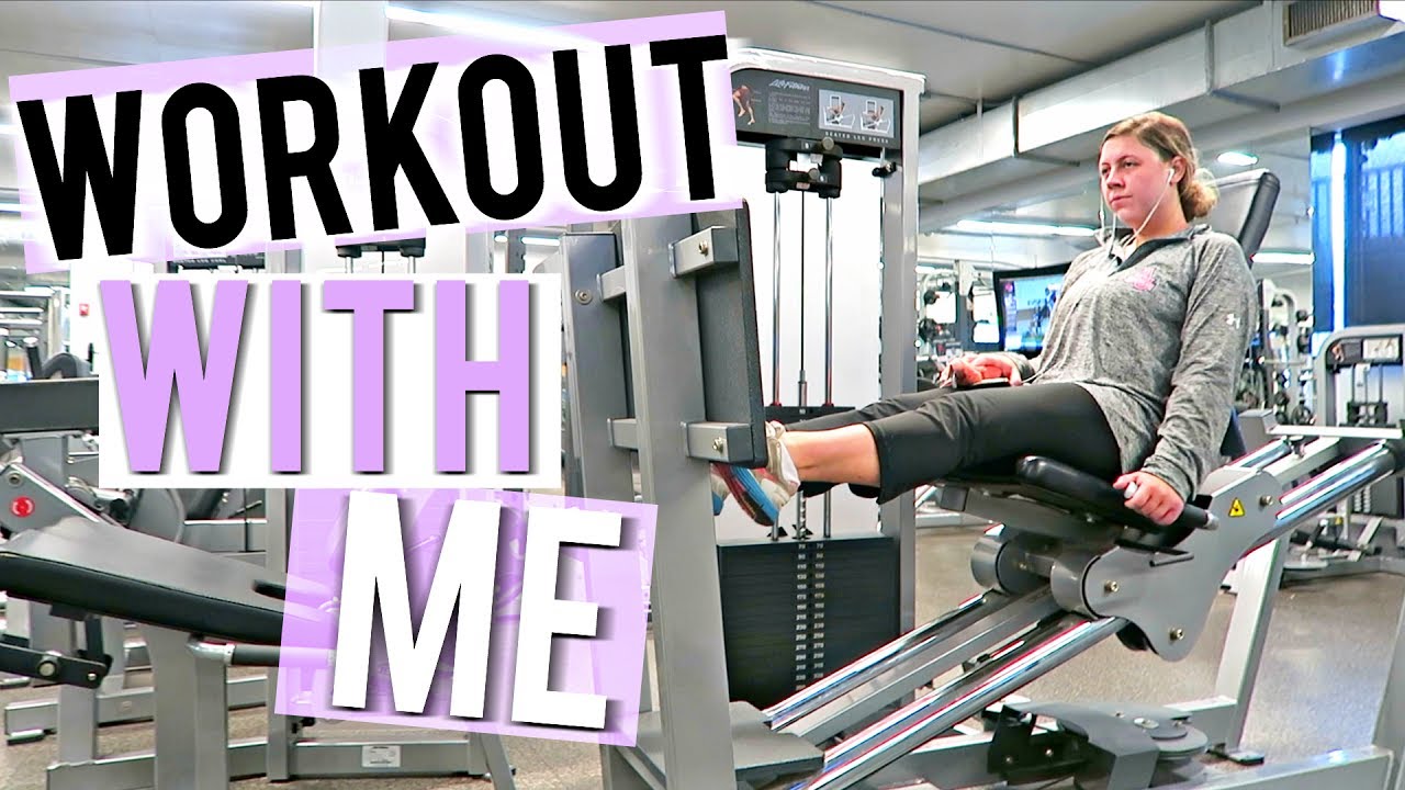 WORKOUT WITH ME | Fitness Vlog #5 - YouTube