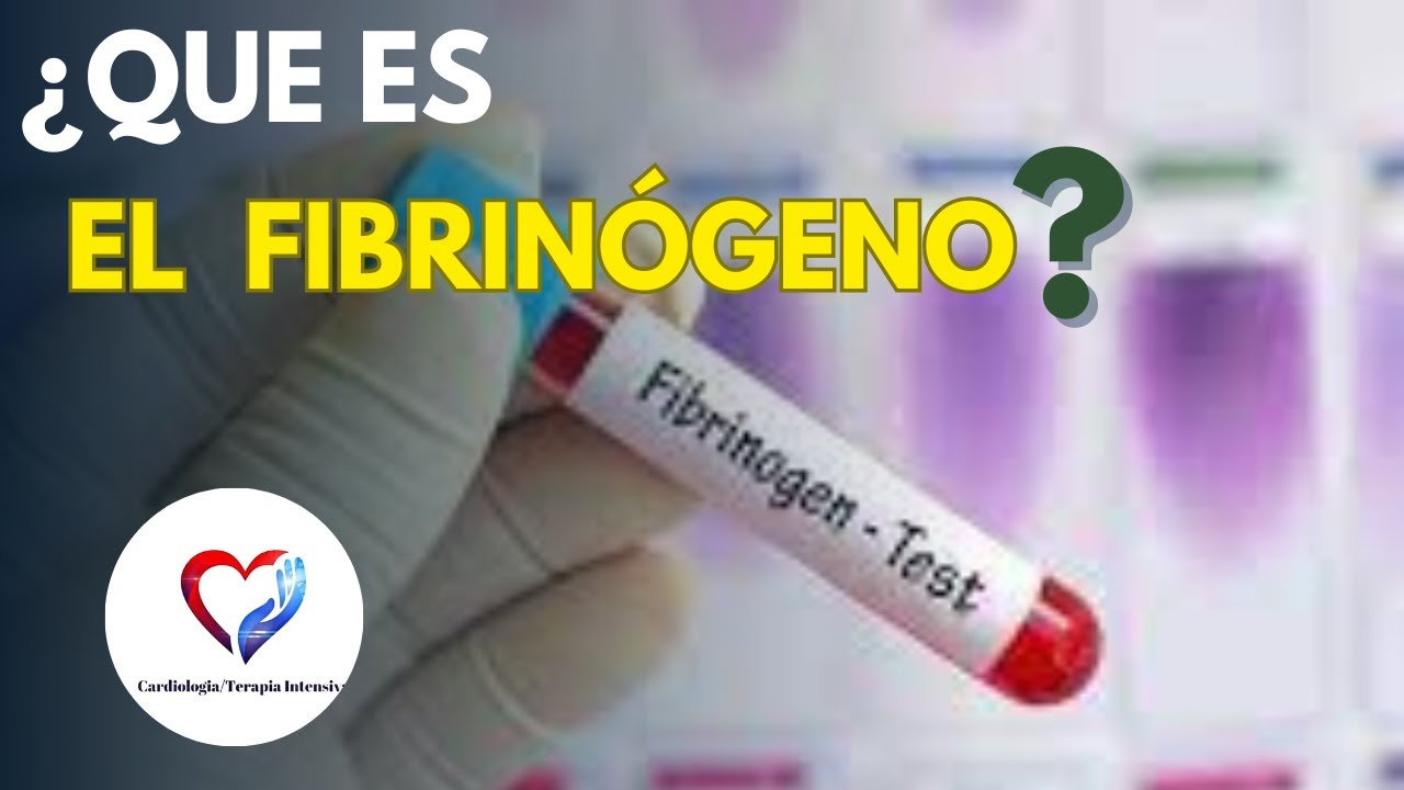 Fibrinógeno elevado ¿ Que significa? - YouTube