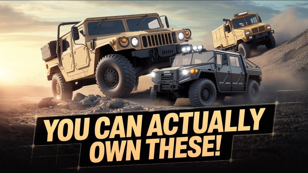 20 Military Off-Road Vehicles You Can Actually Buy (And Dominate Any ...