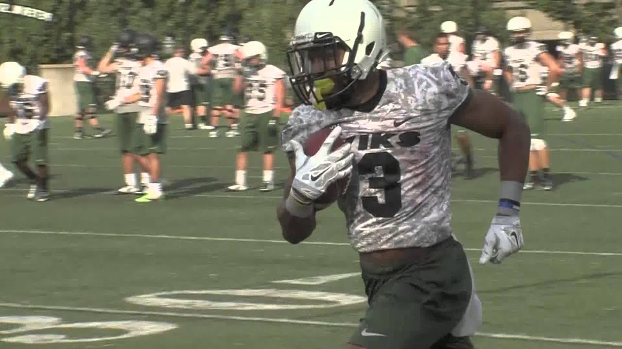First Practice of 2015 Football Season - Portland State Football - YouTube