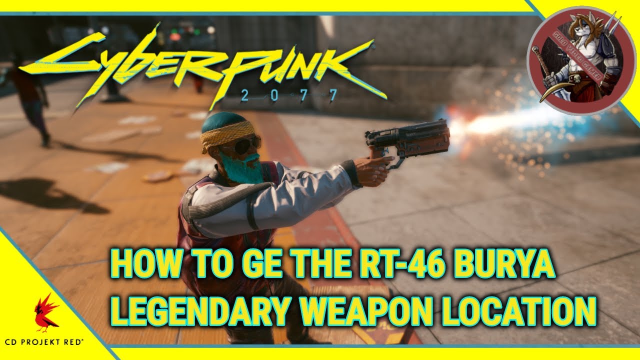 Cyberpunk 2077 - How to Get the RT-46 BURYA Legendary Tech Revolver ...