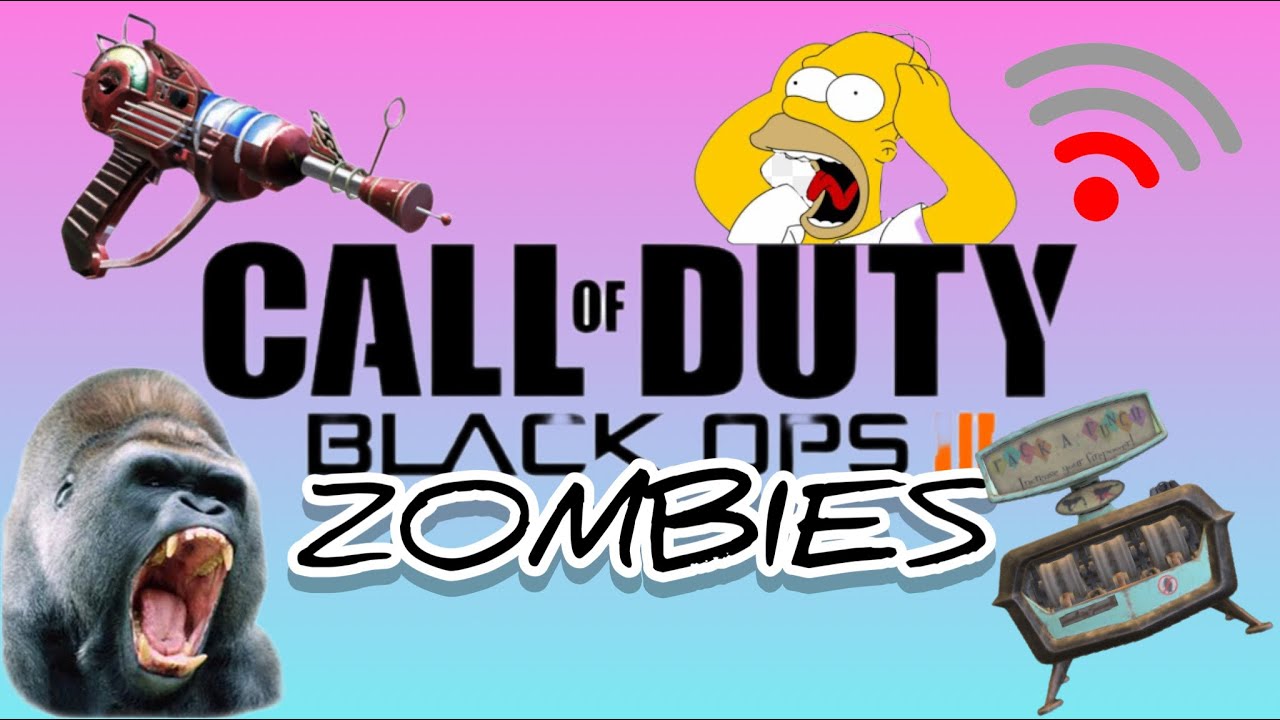 COD BO3 ZOMBIES (MOON) 2 Idiots and More MEMES - YouTube