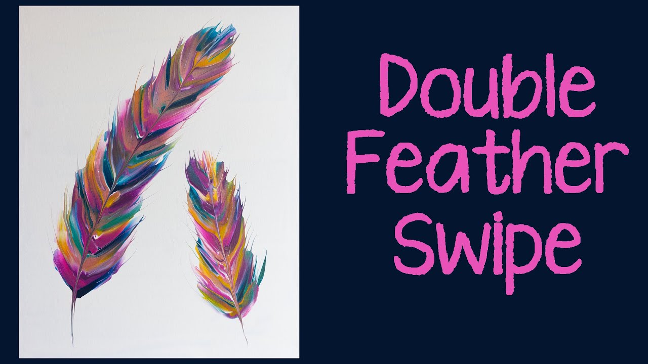 Double Feather Swipe - YouTube